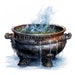 Halloween Bubbling Cauldron Clipart Bundle 10 High Quality - Etsy