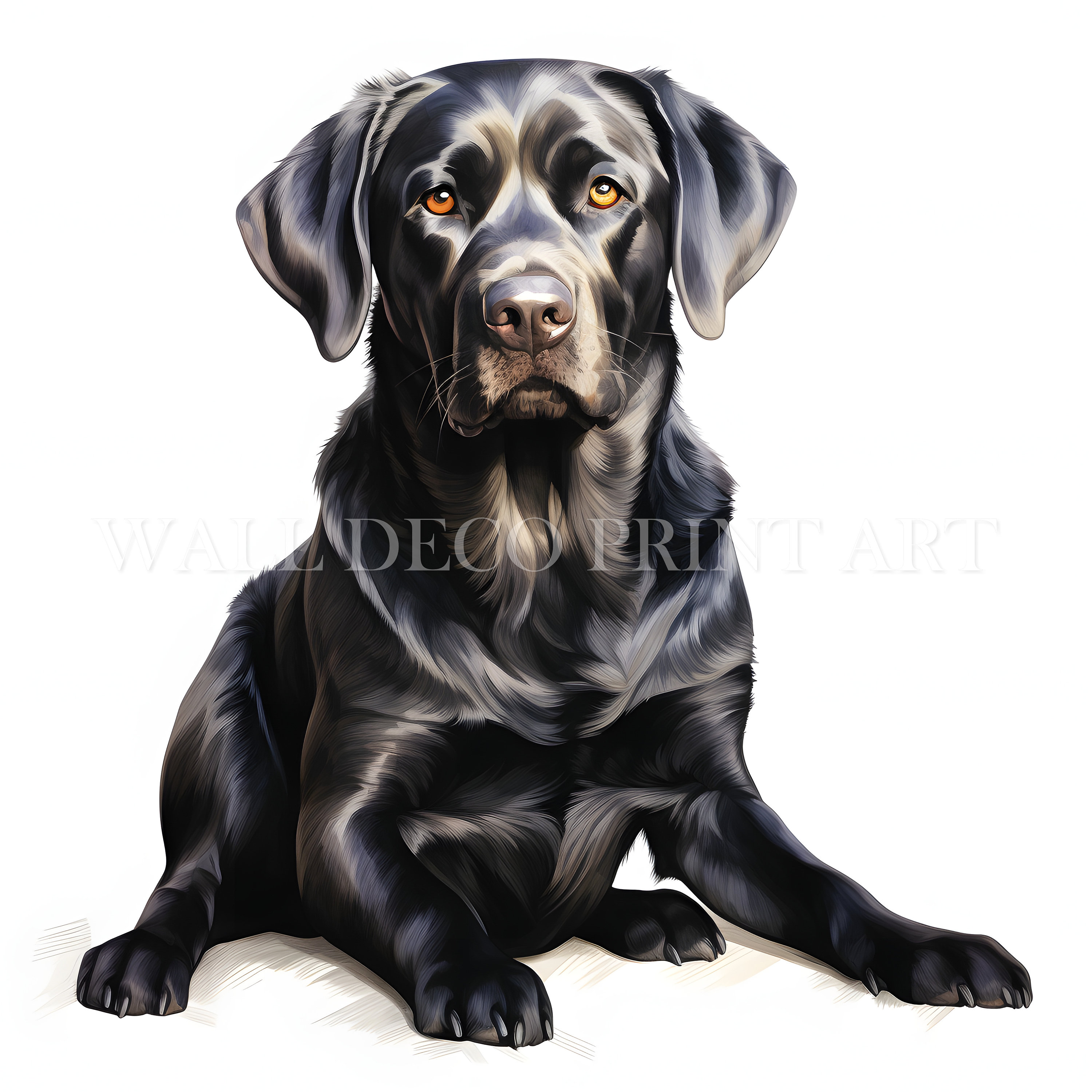 Black Labrador Clipart Bundle 10 High Quality Jpgs Digital - Etsy