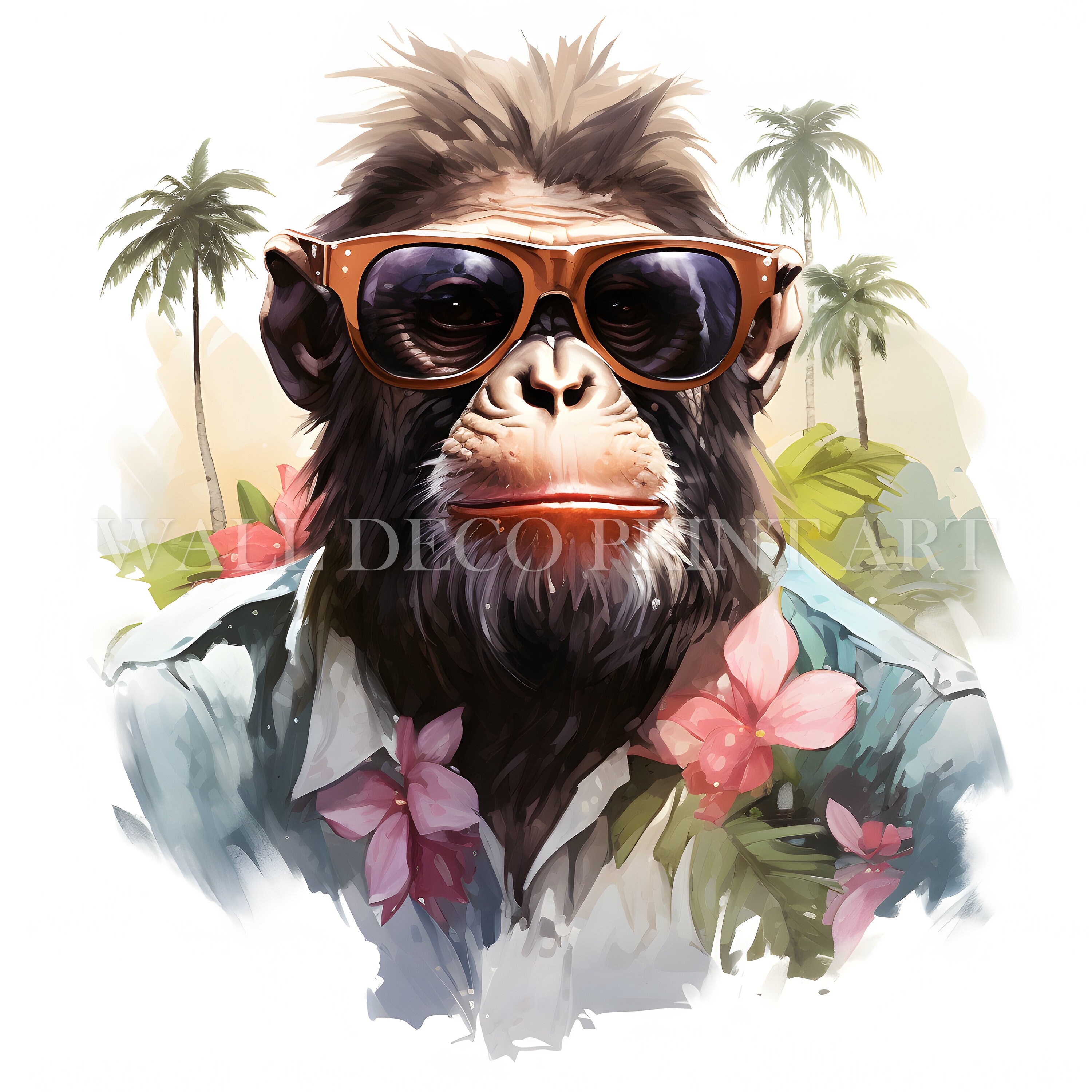 Cool and Cute Monkey Clipart Bundle 9 High Quality Jpgs - Etsy