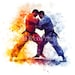 10 Jiu Jitsu Clipart - High Quality Jpgs - Digital Downloads ...