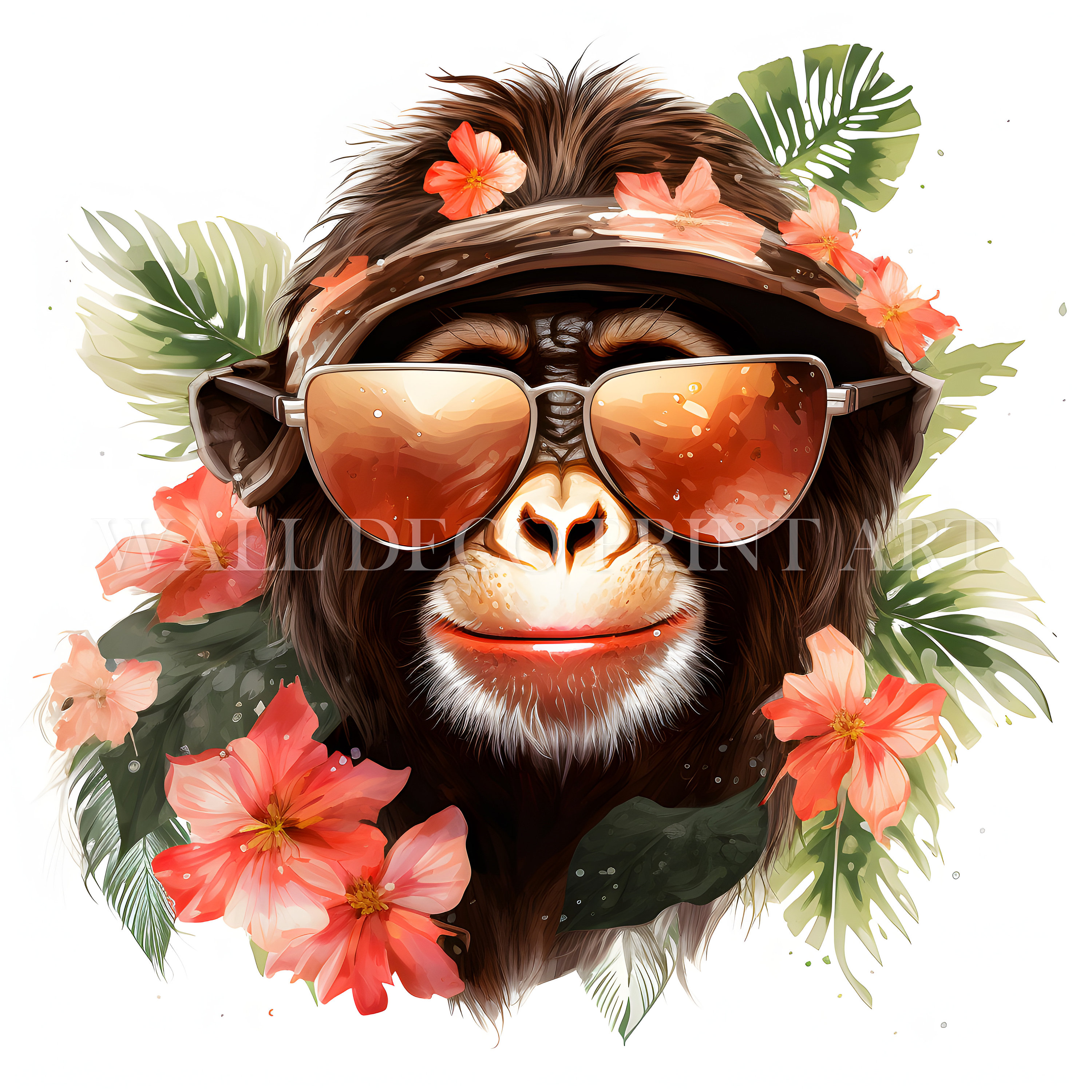 Cool and Cute Monkey Clipart Bundle - 9 High Quality Jpgs - Digital ...