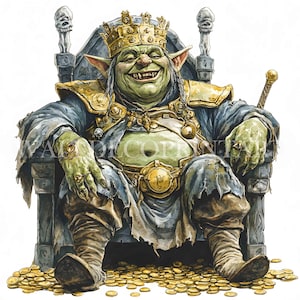 10 Goblin Thief Clipart - High Quality JPG - Digital Download ...