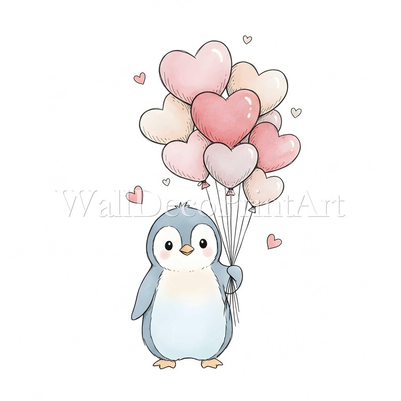 17 Animals Valentines Day Clipart Bundle - High Quality JPG - Digital ...