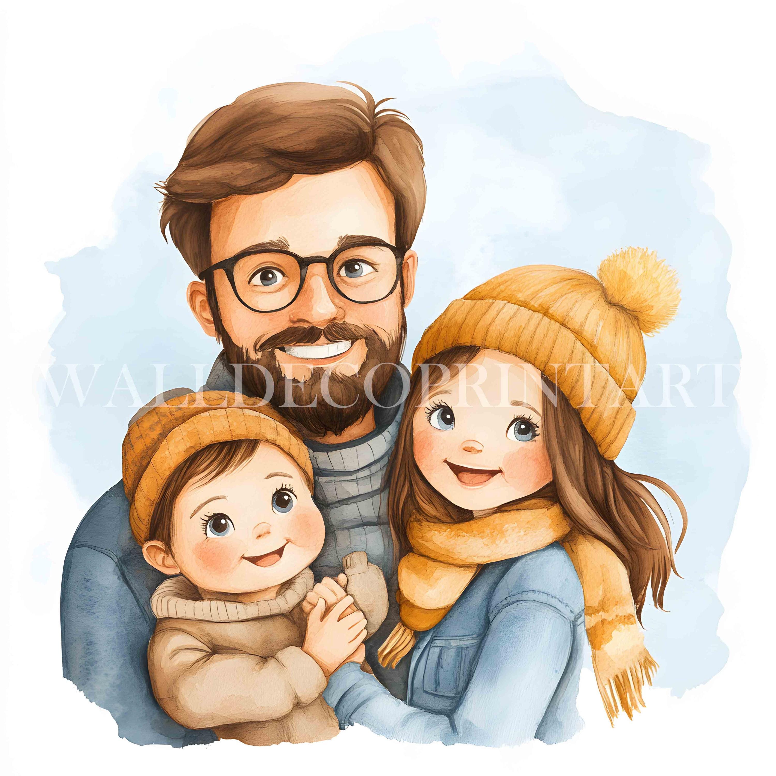 10 Happy Family Clipart Bundle - High Quality Jpgs - Digital Download ...