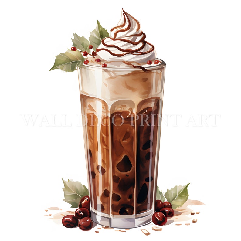 Tasty Hot Chocolate Clipart Bundle - 11 High Quality JPG - Digital ...