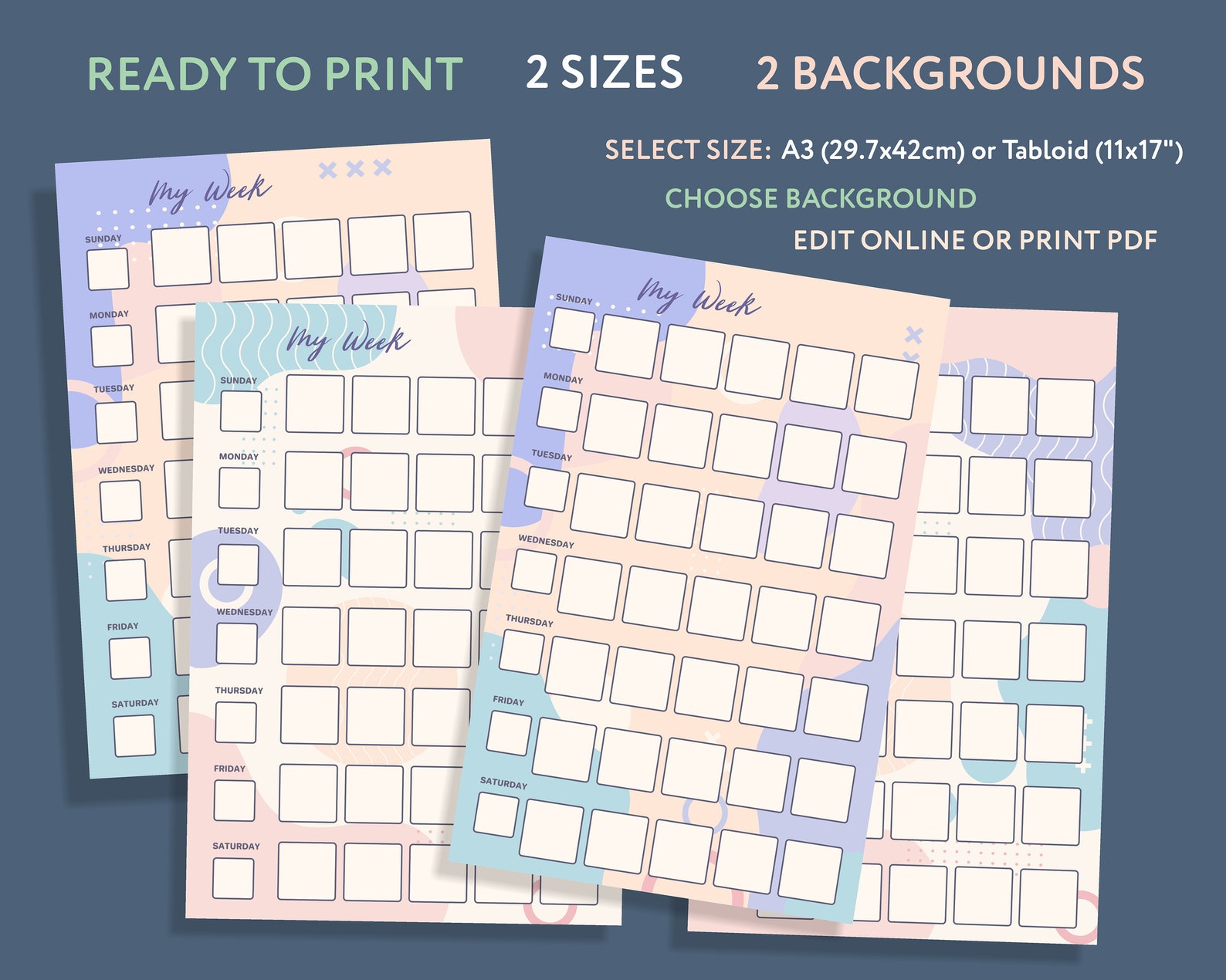 Weekly Chore Chart Printable 200 Routine Cards Kids Vertical - Etsy