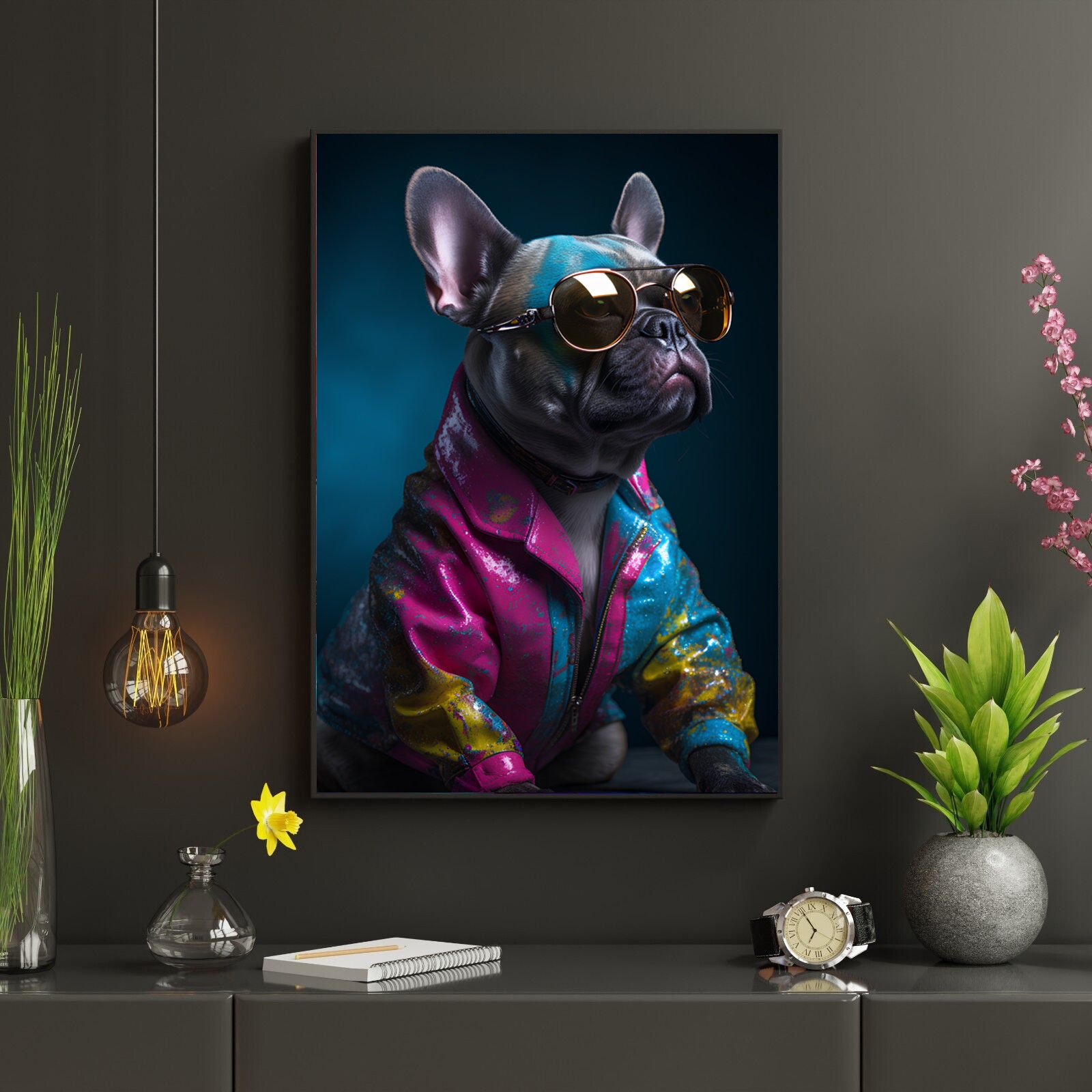 American Bully, Frenchie, French Bulldog, Dogs, Dog, Bully, Wall Art ...