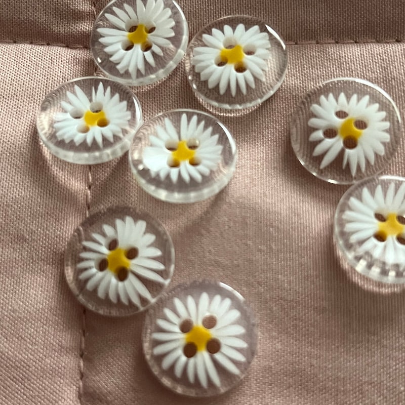Daisy Buttons - Etsy UK