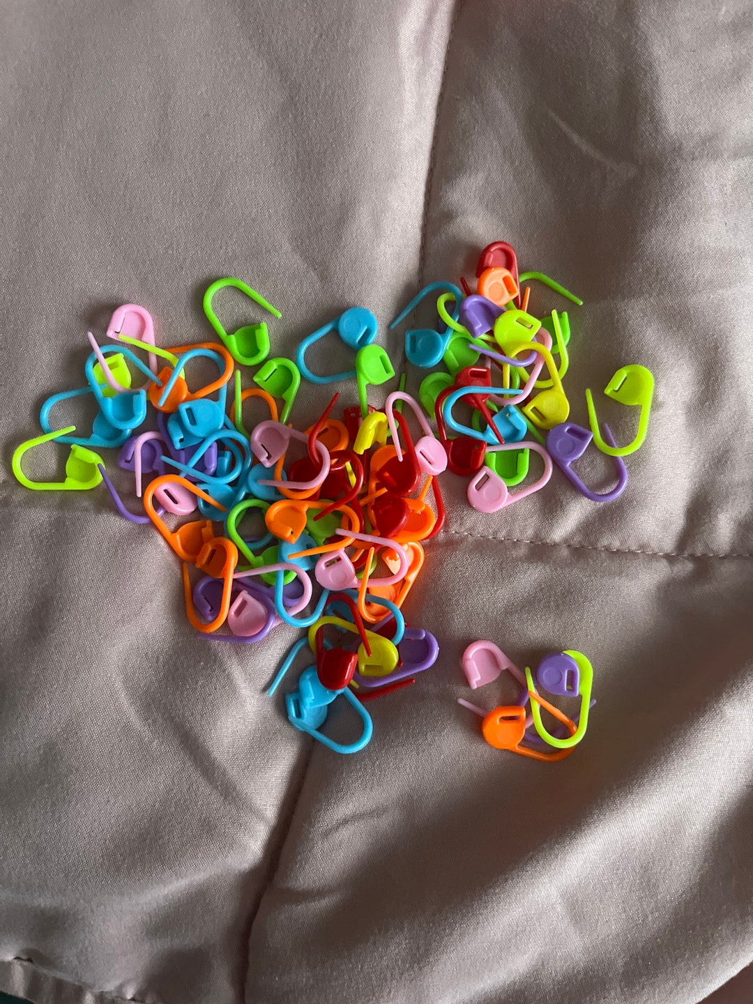 Plastic Stitch Markers Set of 20 for Knitting Crochet and Crafts - Etsy