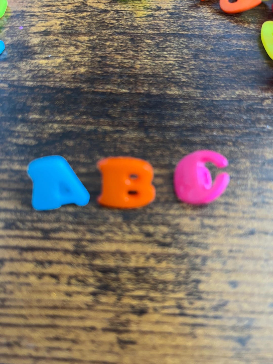 ABC Alphabet Buttons 15 Mm Shank Back Baby, Toddlers Knits or Crochet ...
