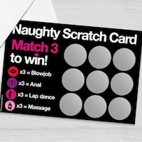 Scratch-off Love Coupons Scratch off Voucher Valentines Gift for Her ...