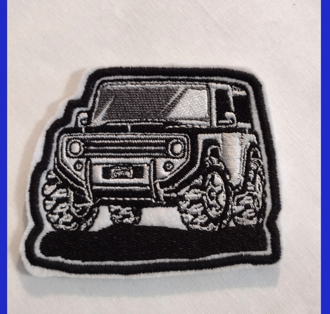Off Road 4x4 Car Iron-on Patch, Badge, DIY Embroidery, Embroidered ...