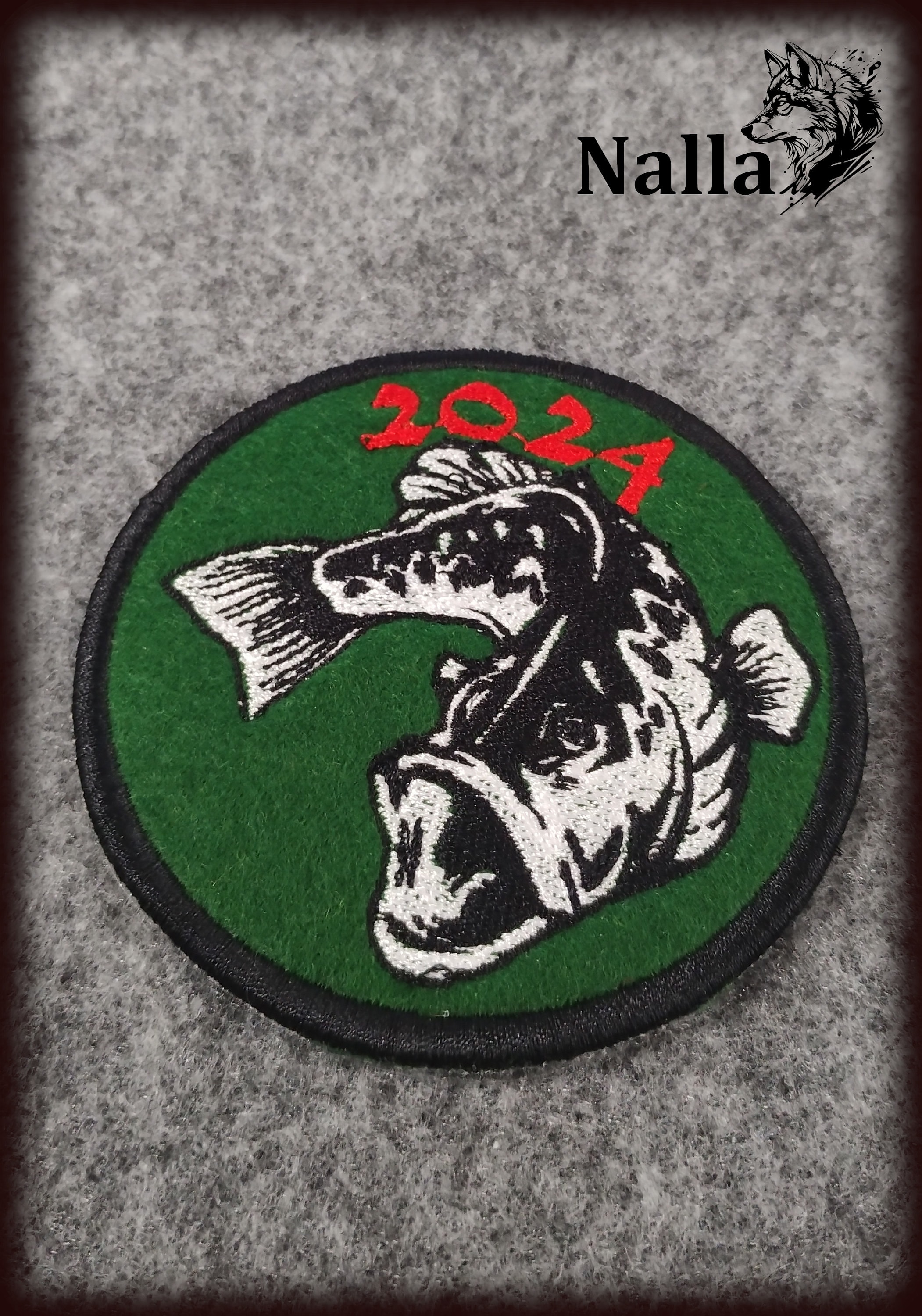 Fishing Fish 2024 Application Embroidered Patch From Nalla Gift - Etsy