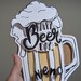 Happy Beerday Customized Card - Etsy