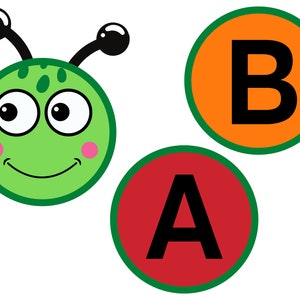 Alphabet Caterpillar - Etsy