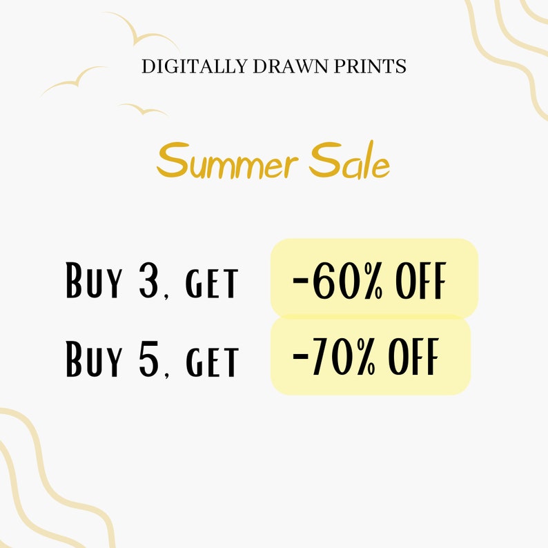 Long Landscape Painting Wildflower Field Print Vintage - Etsy