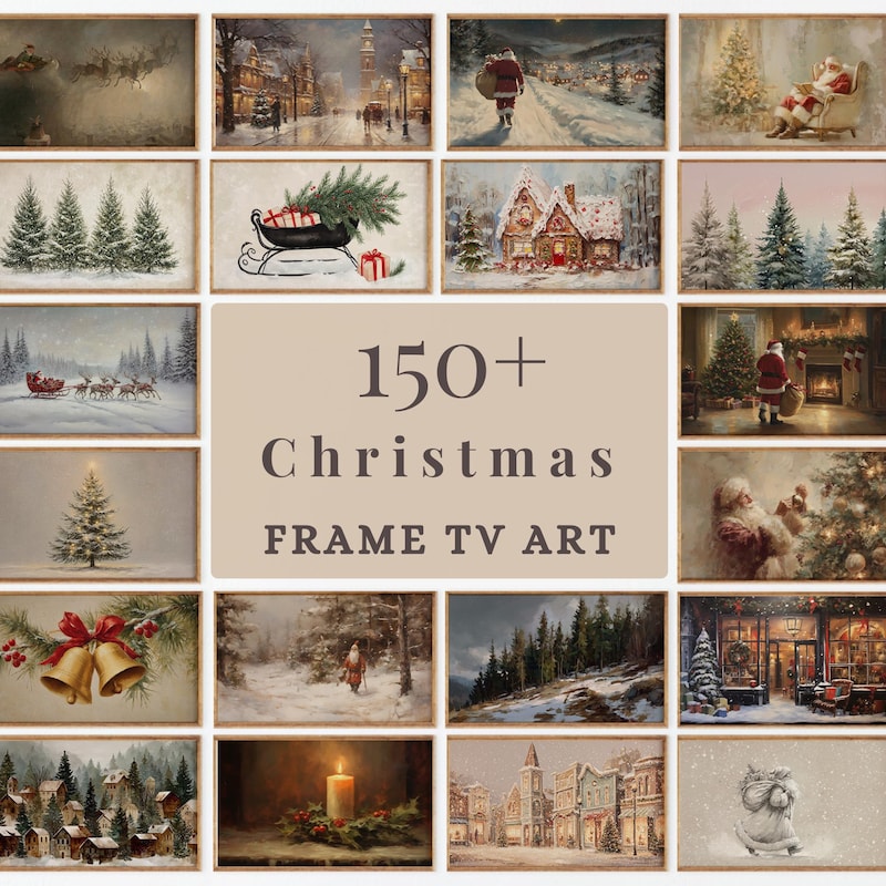 Frame Pictures Winter - Etsy UK