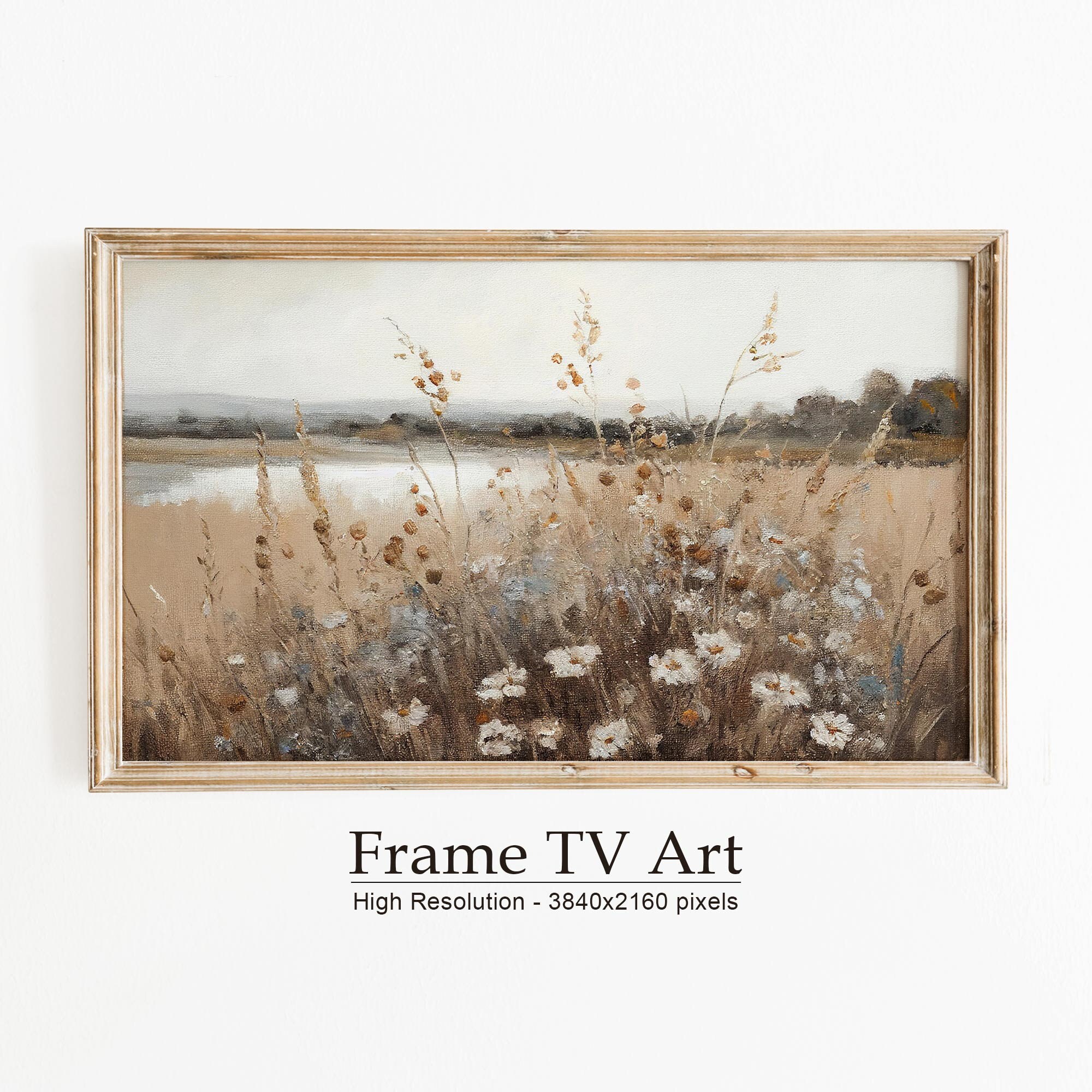 Samsung Frame TV Art Spring Bundle Set of 4 Wildflowers - Etsy