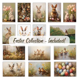 100+ SPRING Printable Wall Art MEGA Bundle, Spring Wall Art ...