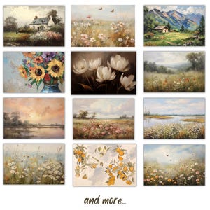 100+ SPRING Printable Wall Art MEGA Bundle, Spring Wall Art ...