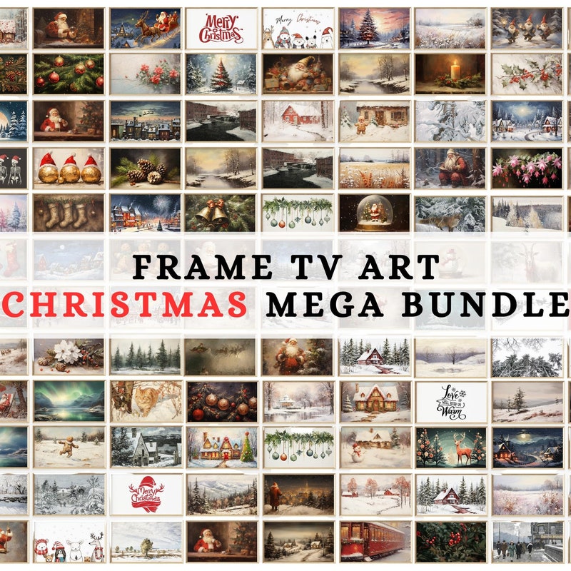 Christmas Frame - Etsy