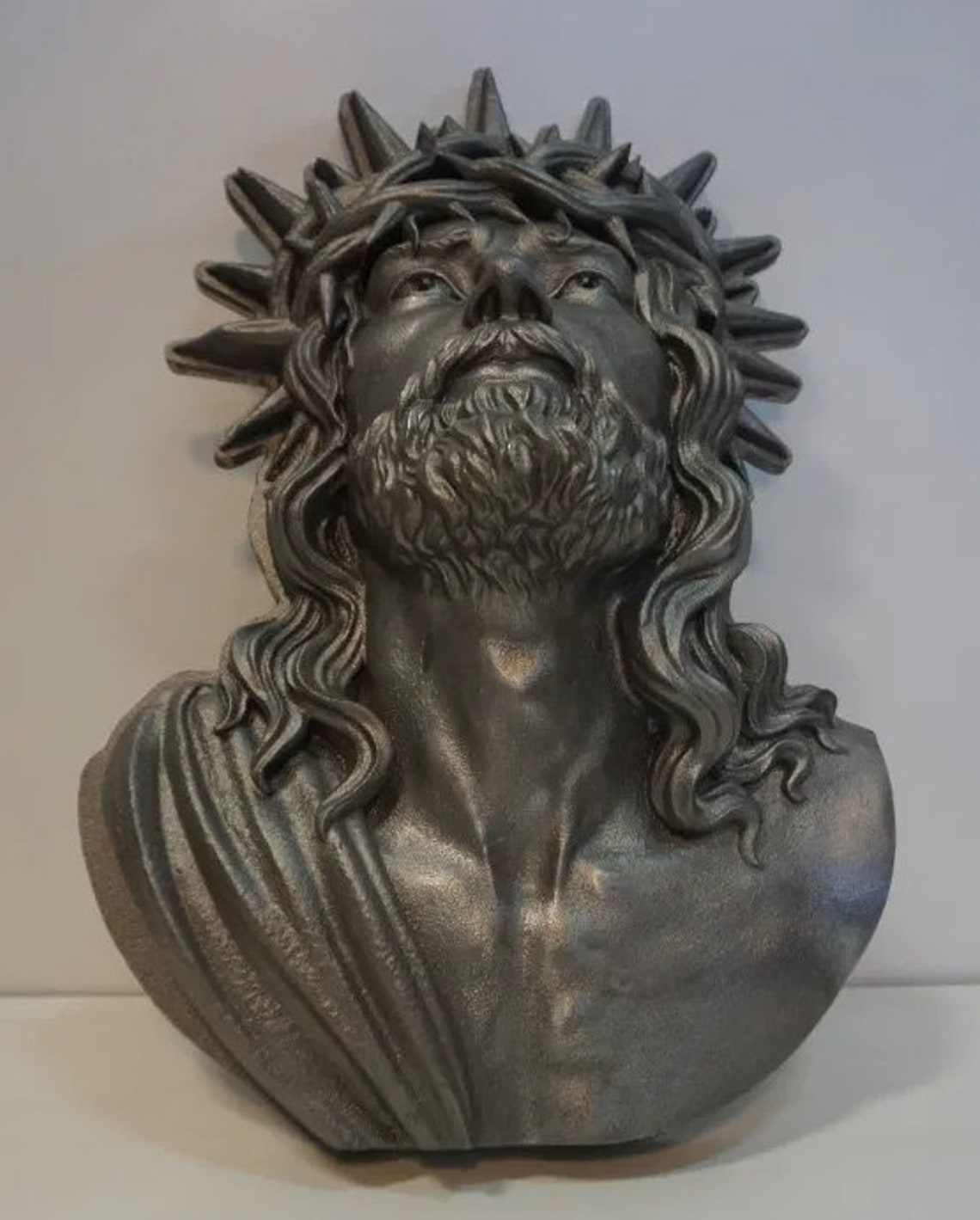 Bas Relief of Jesus - Etsy