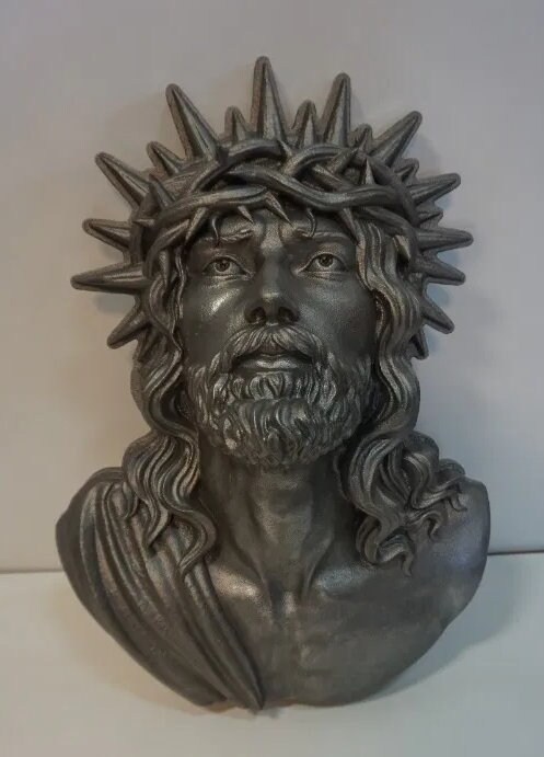 Bas Relief of Jesus - Etsy