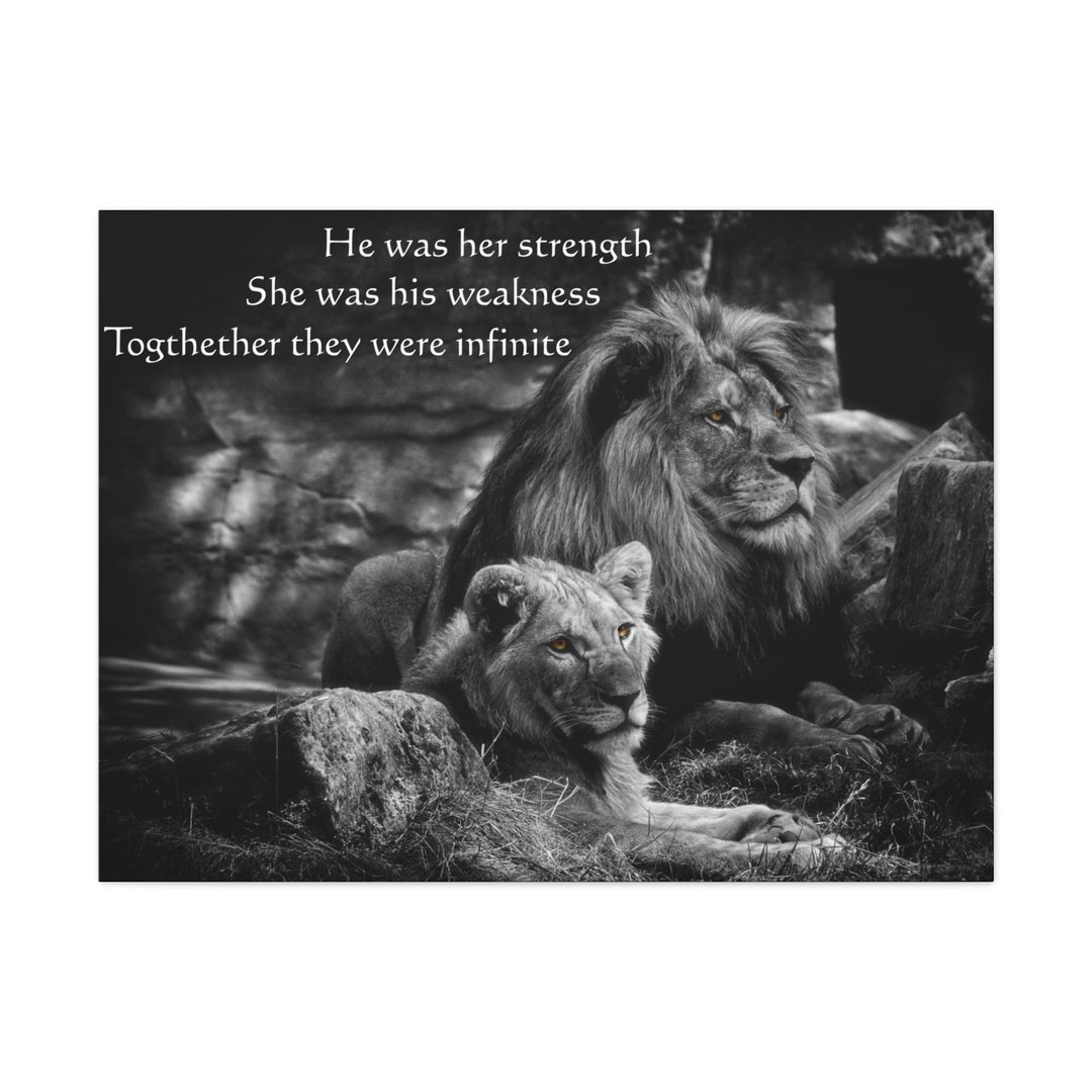 Strength Canvas Gallery Wraps, Life, Inspiration, Motivation ...