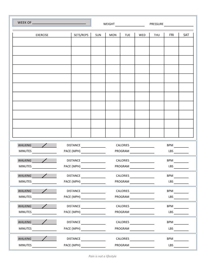 Corrective Edition Fitness Journal Workout Record Progress - Etsy