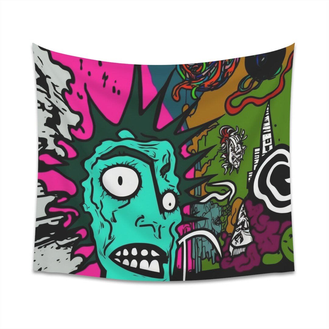 Bizarre Bazaar: Wall Tapestry - Etsy