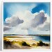 Cornwall Beach Abstract Landscape Seascape Print of the Cornish ...