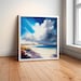 Cornwall Beach Abstract Landscape Seascape Print of the Cornish ...