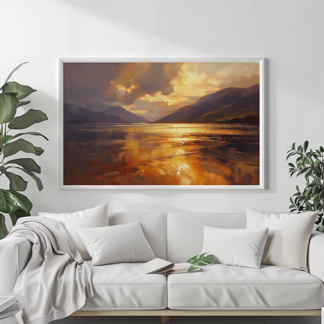 Lake District Print of Ravenglass Lake District Extra Large Fine Art ...