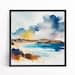 St Ives Abstract Landscape Watercolour Painting of St Ives in - Etsy UK