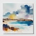 St Ives Abstract Landscape Watercolour Painting of St Ives in - Etsy UK