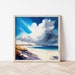 Cornwall Beach Abstract Landscape Seascape Print of the Cornish ...