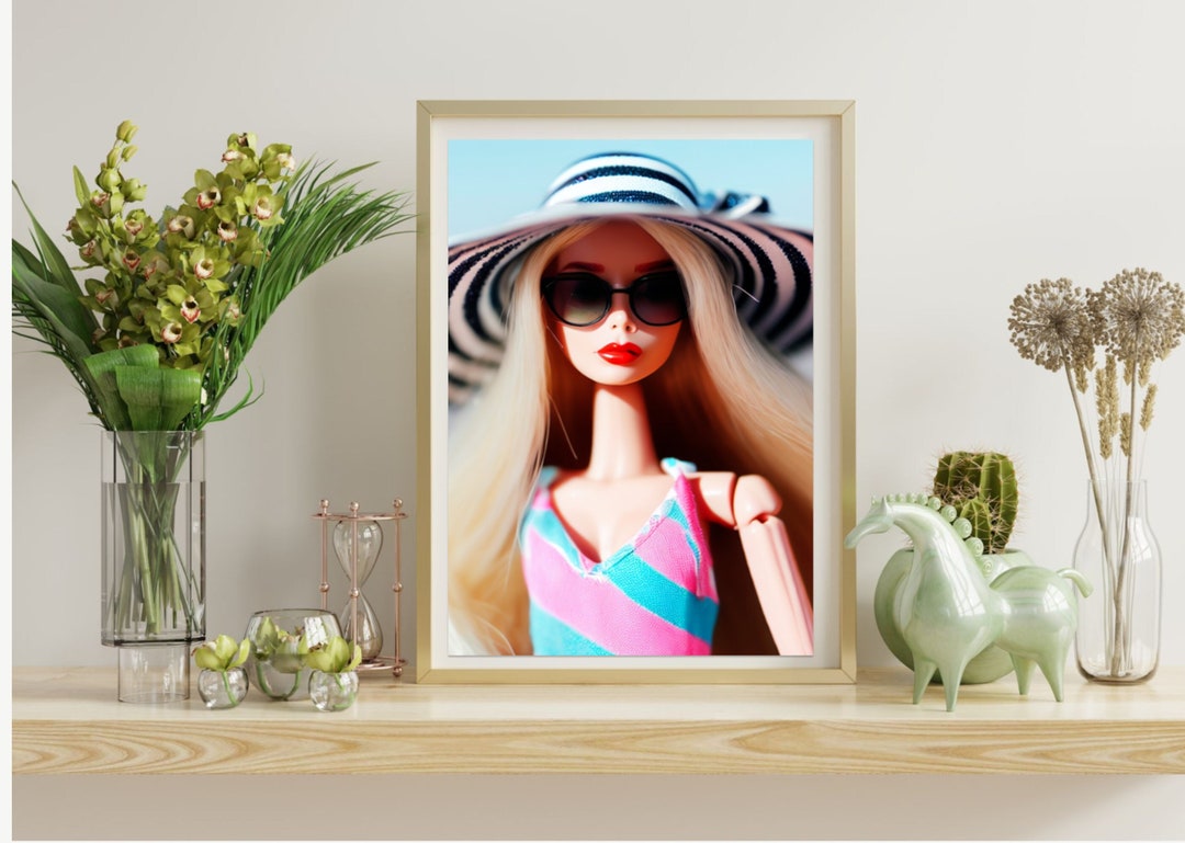 Barbie Poster, Vogue Barbie Poster, Iconic Barbie Poster, Barbie ...