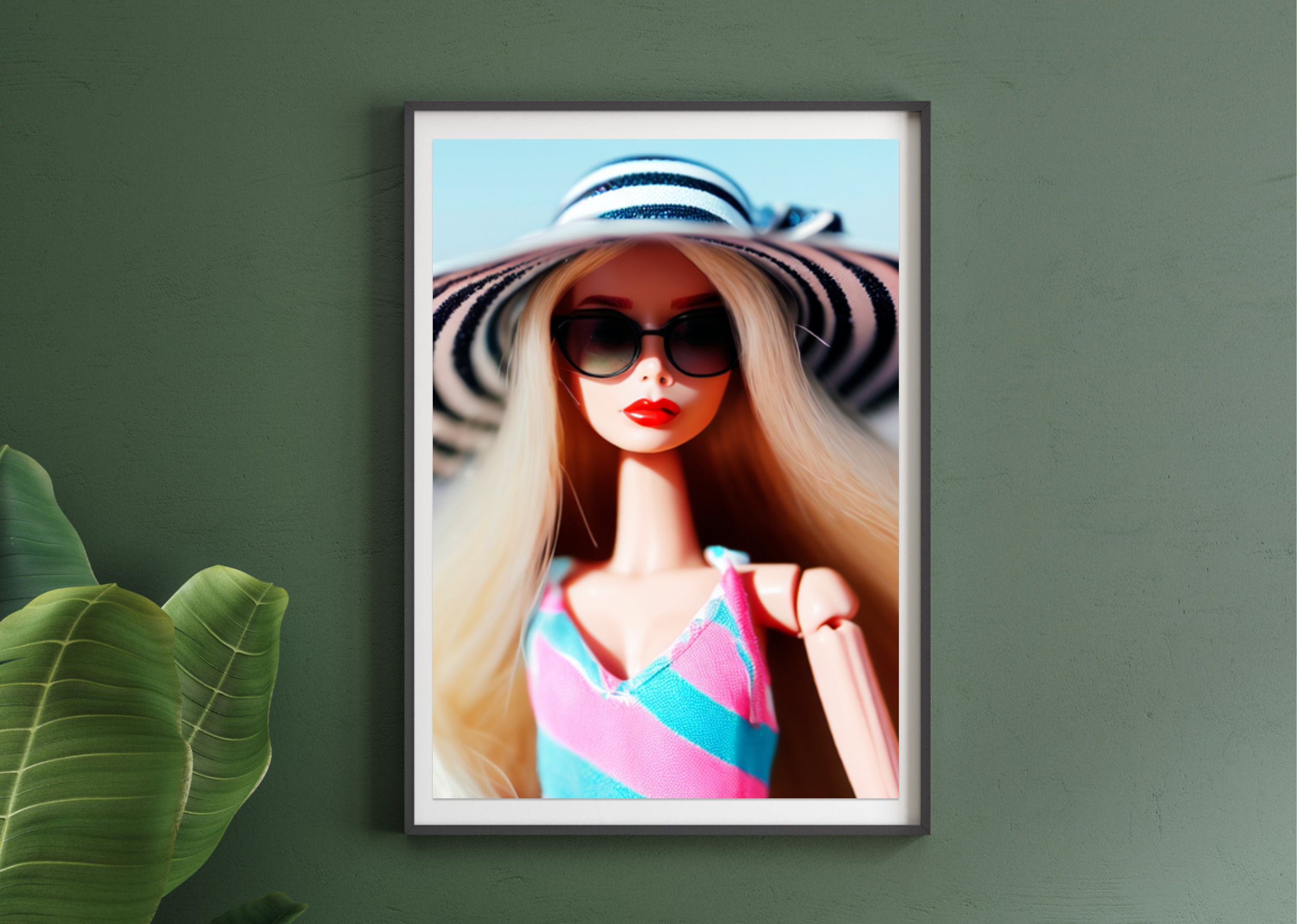 Barbie Poster, Vogue Barbie Poster, Iconic Barbie Poster, Barbie ...
