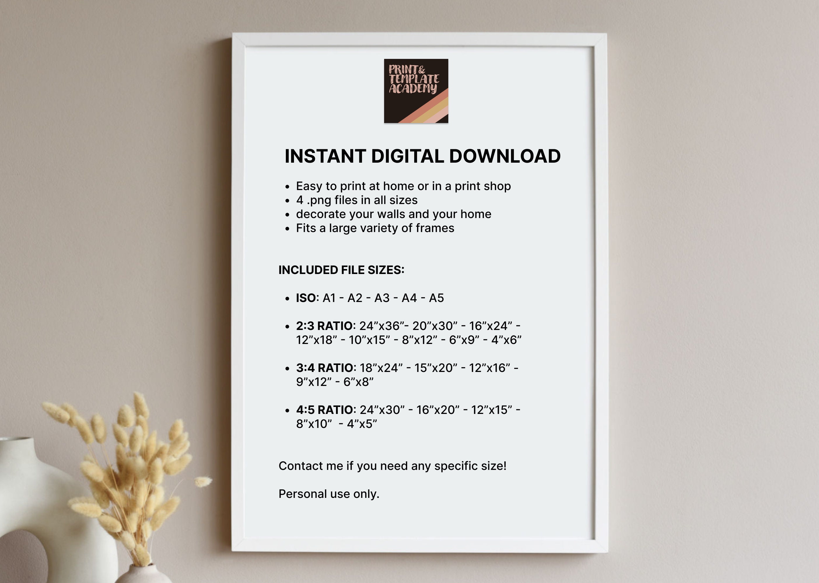 Fox Wall Art, Fox Poster, Wild Life Poster, Animal Poster, Fennec Wall ...