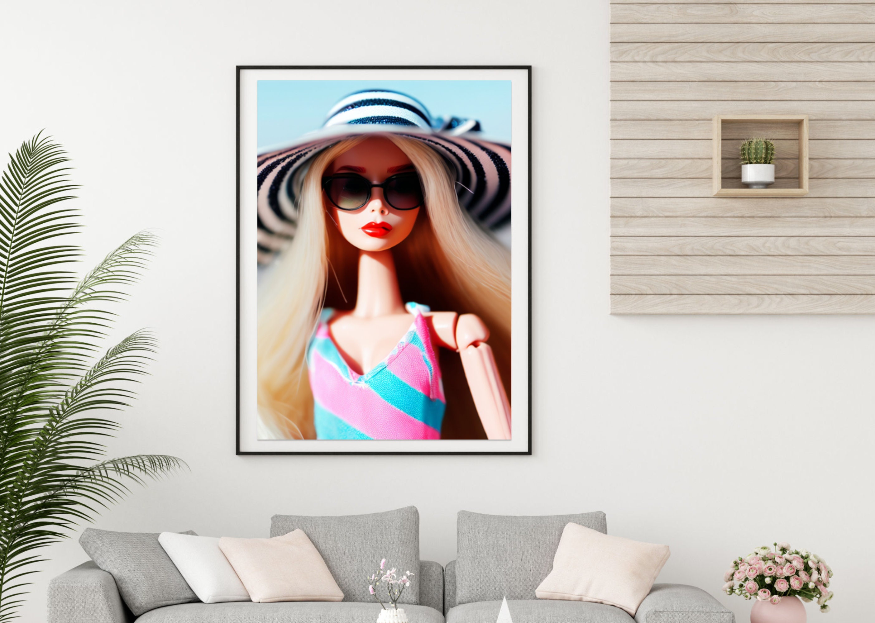 Barbie Poster, Vogue Barbie Poster, Iconic Barbie Poster, Barbie ...