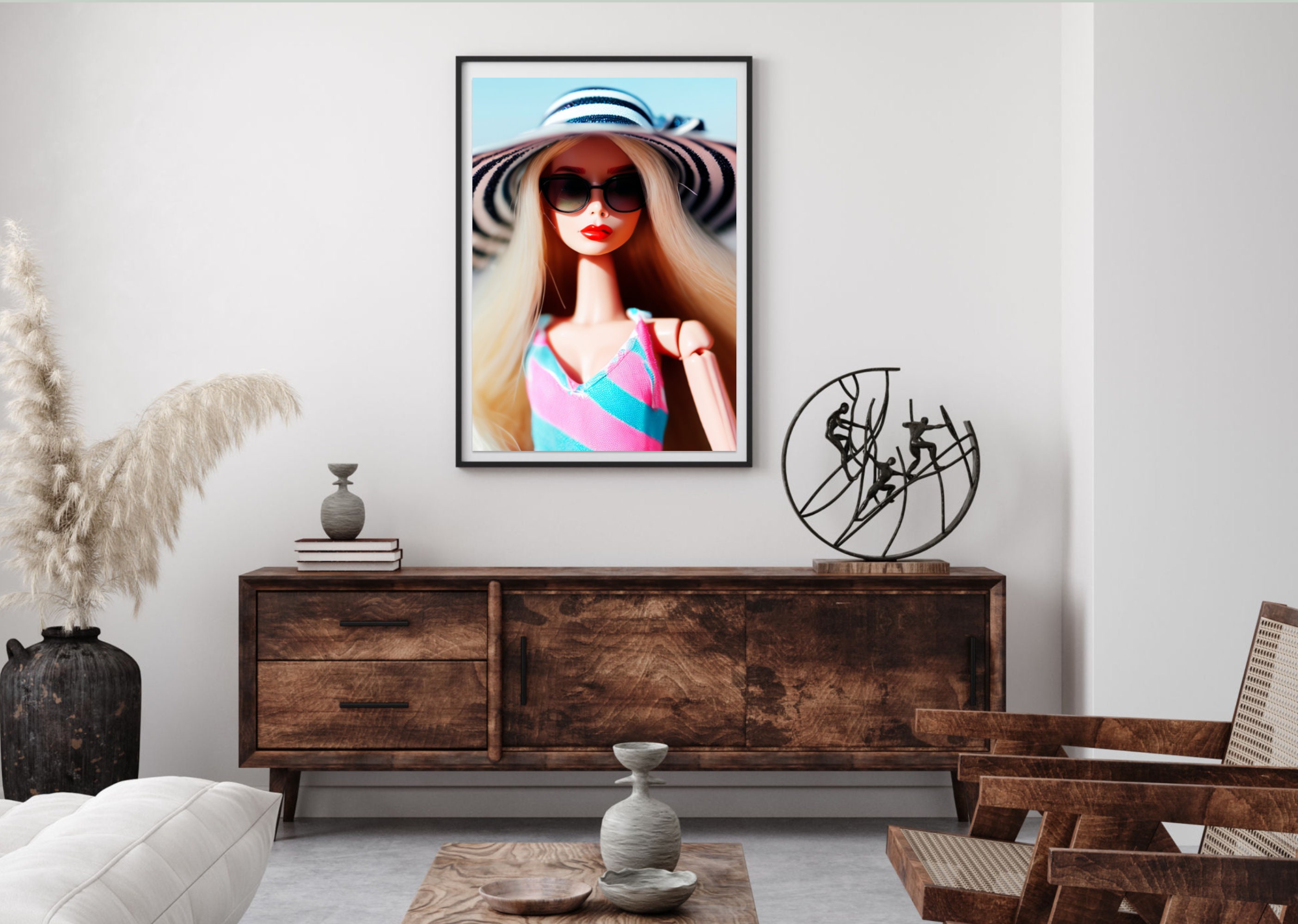 Barbie Poster, Vogue Barbie Poster, Iconic Barbie Poster, Barbie ...