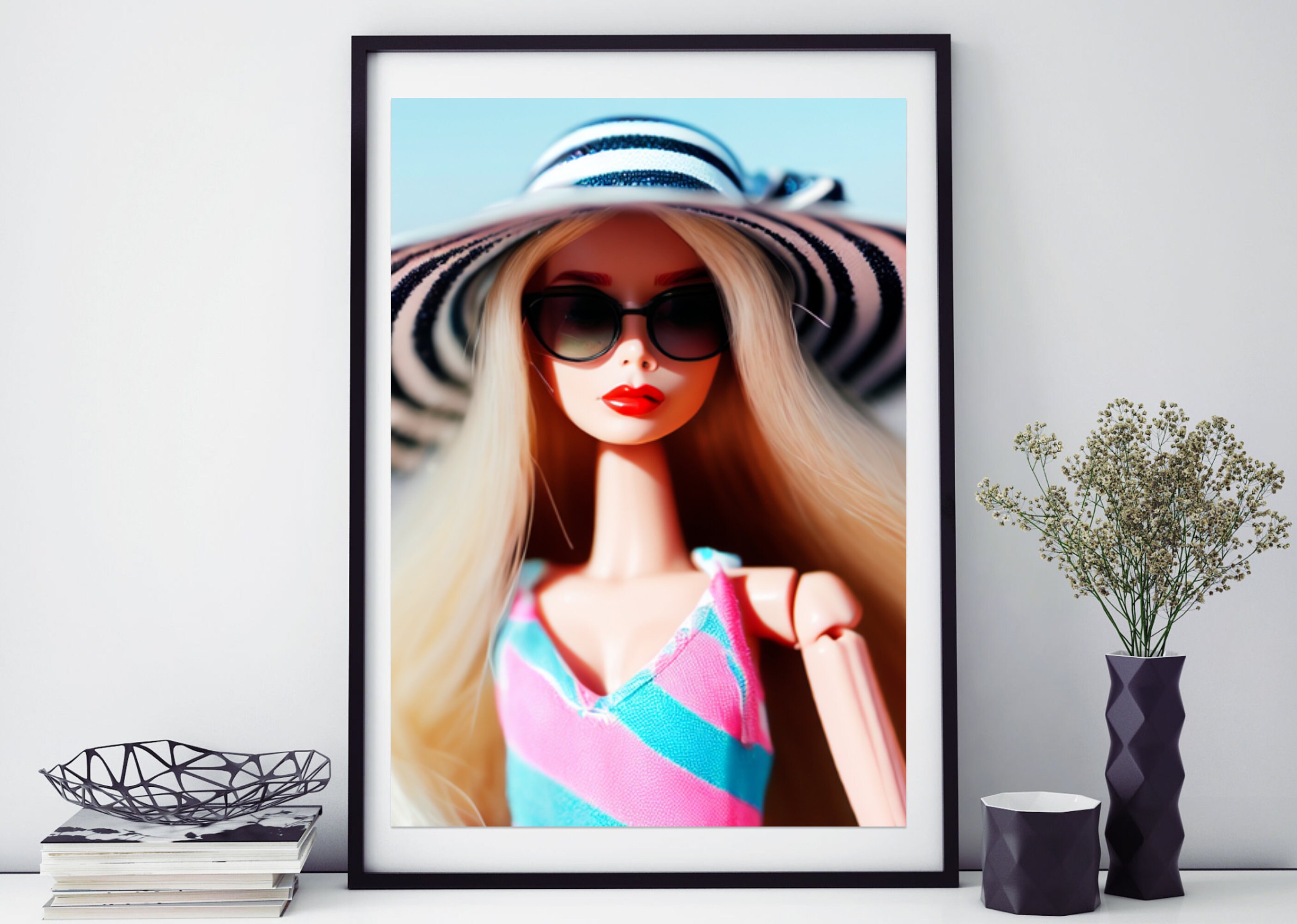 Barbie Poster, Vogue Barbie Poster, Iconic Barbie Poster, Barbie ...