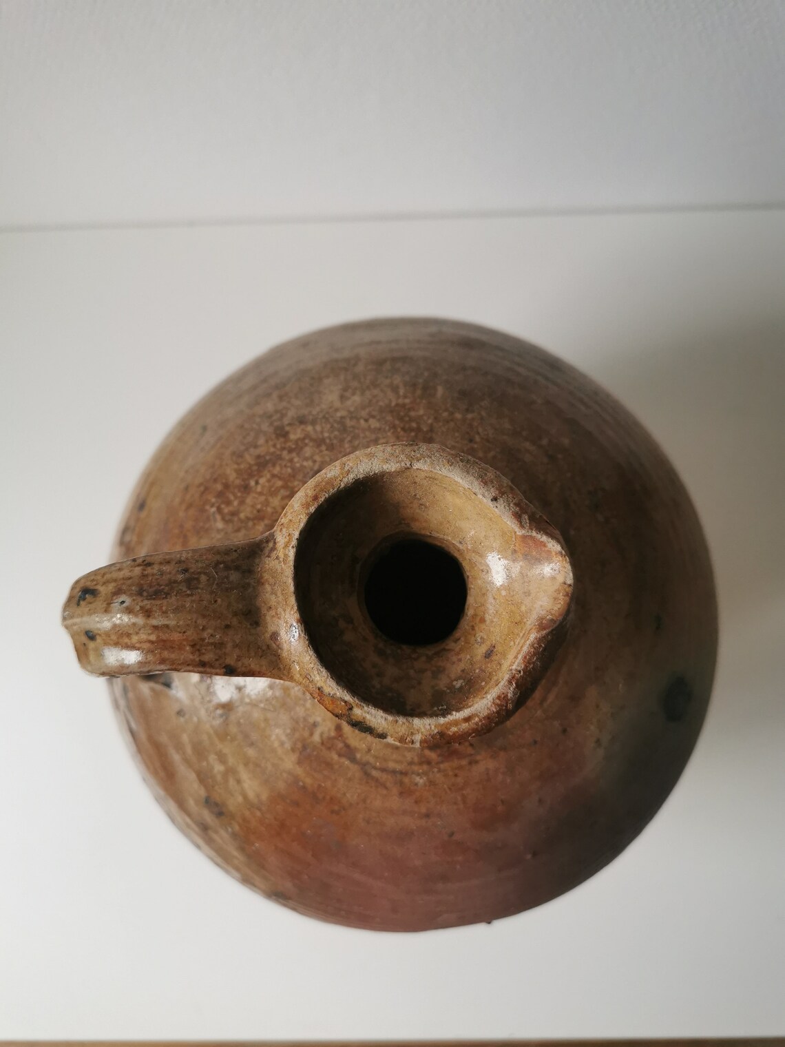 French Vintage Jug, Handmade Terracota Jug, Authentic French Country ...