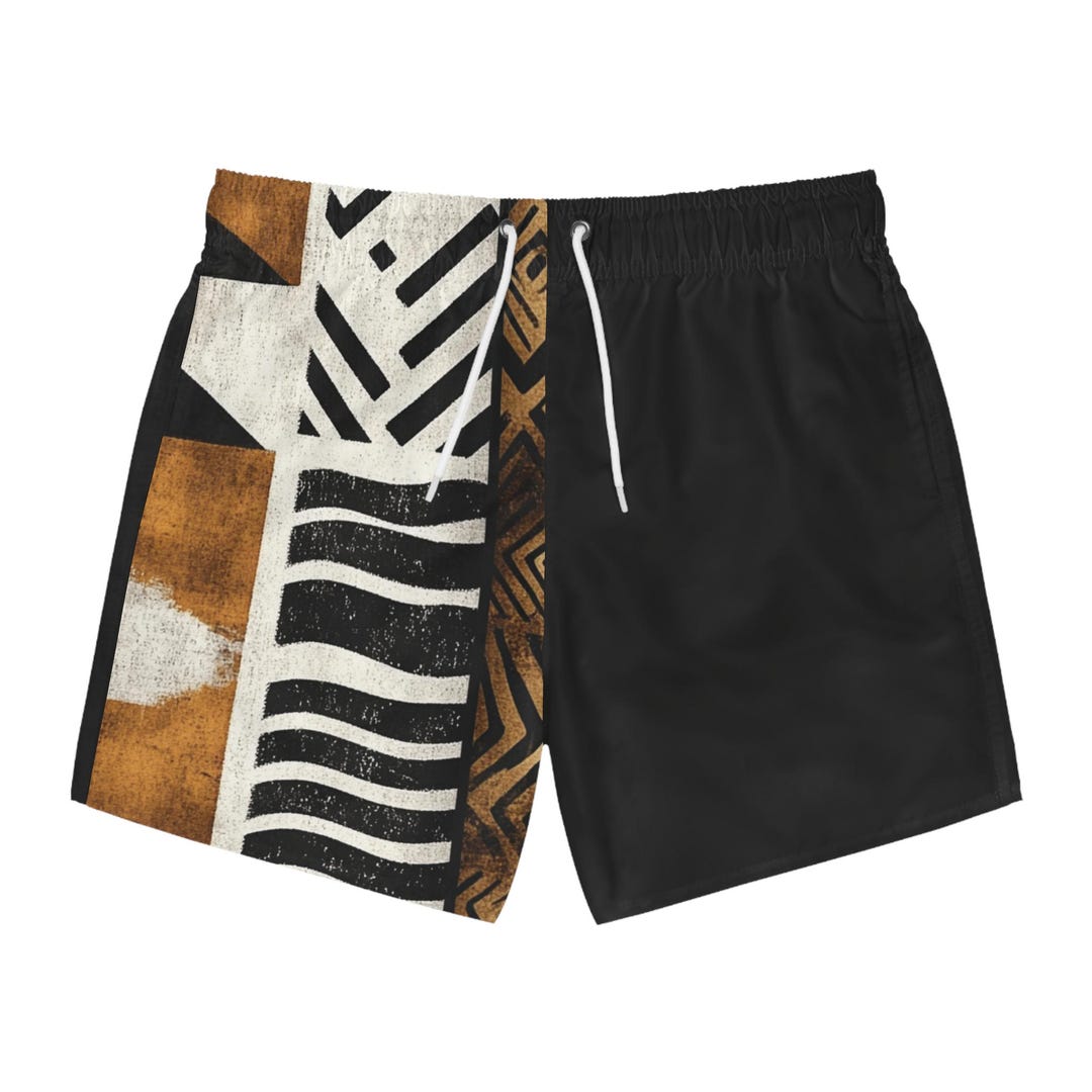 Trendy Men's Tribal Swim Trunks - Stand Out on the Shore With ...