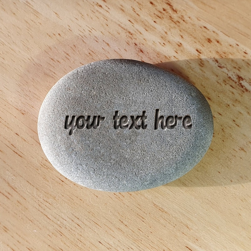 Message Stones - Etsy