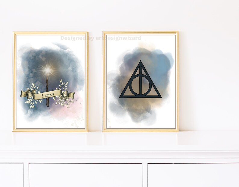 Magic Wizard Print, Wizard School Poster, Wall Room Decor Prints ...