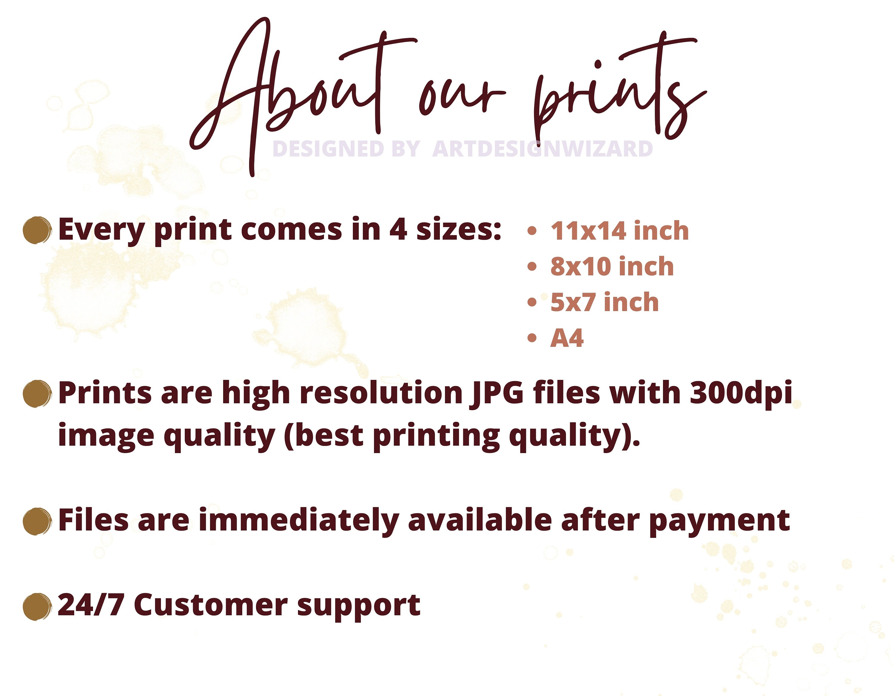 Magic Wizard Print, Wizard Poster, Wizarding Wall Room Decor Prints ...