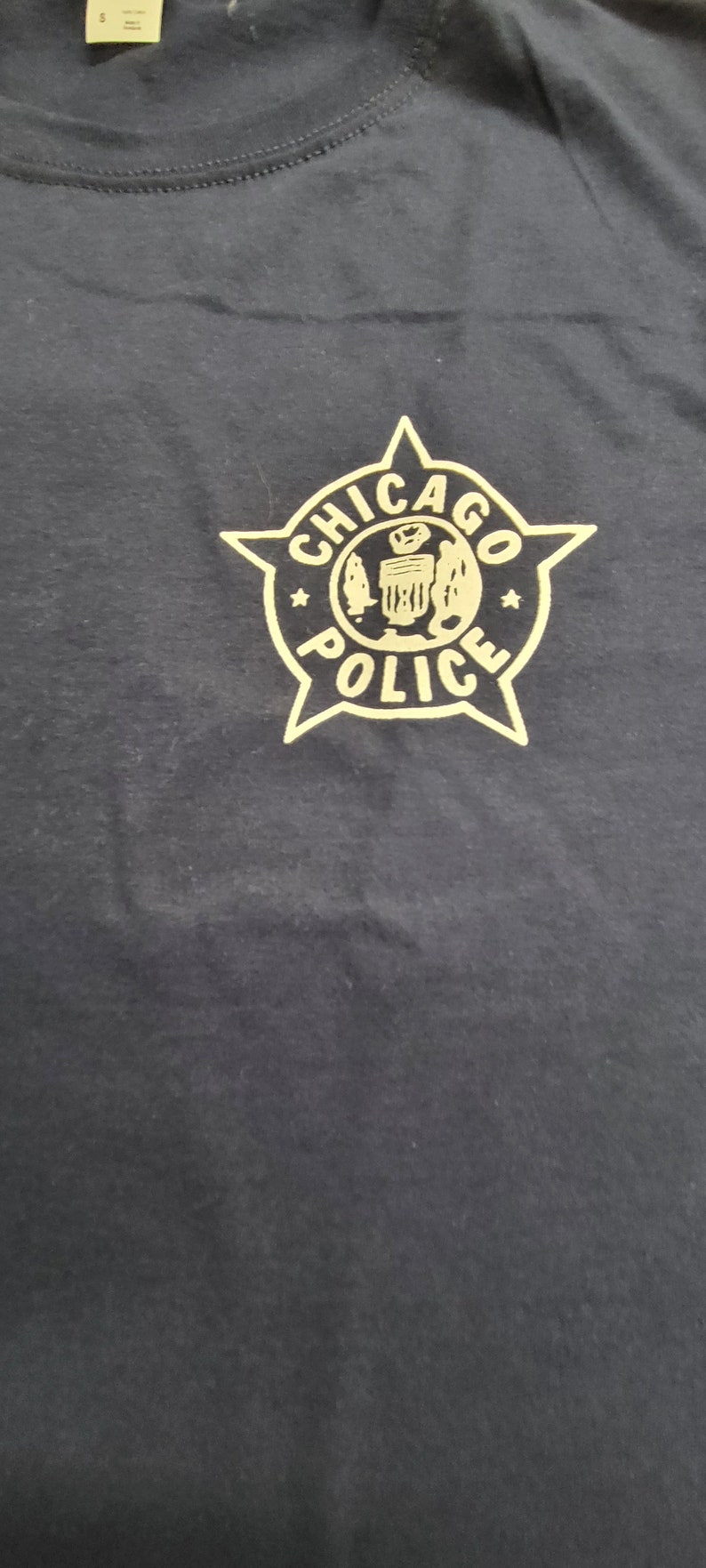 Chicago Police Star Shirt - Etsy