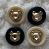 2cm Kids Resin Cute Baby Brown Bear Shank Sewing Buttons, Baby Clothes ...
