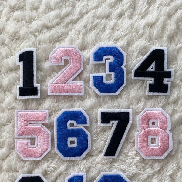 Number Patchs - Etsy